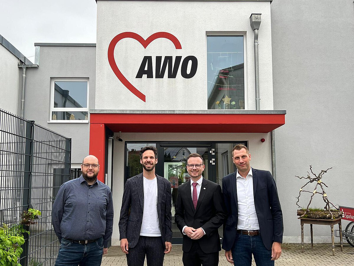 Besuch des Bezirkstagspräsidenten | AWO Kreisverband Mittelfranken-Süd